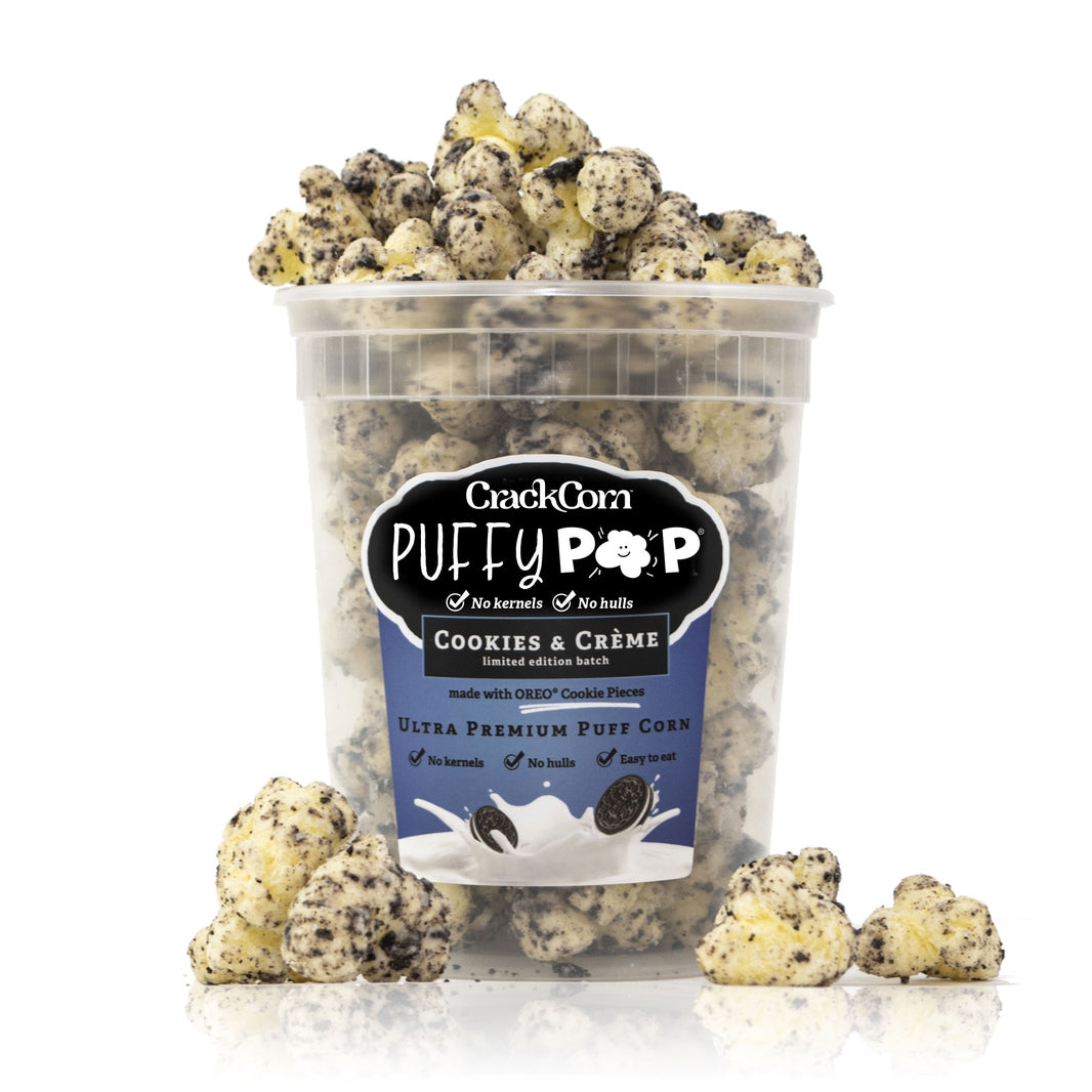 Puffy Pop® 16 Pack Box: Choose Your Flavors – Crack Corn | Puffy Pop