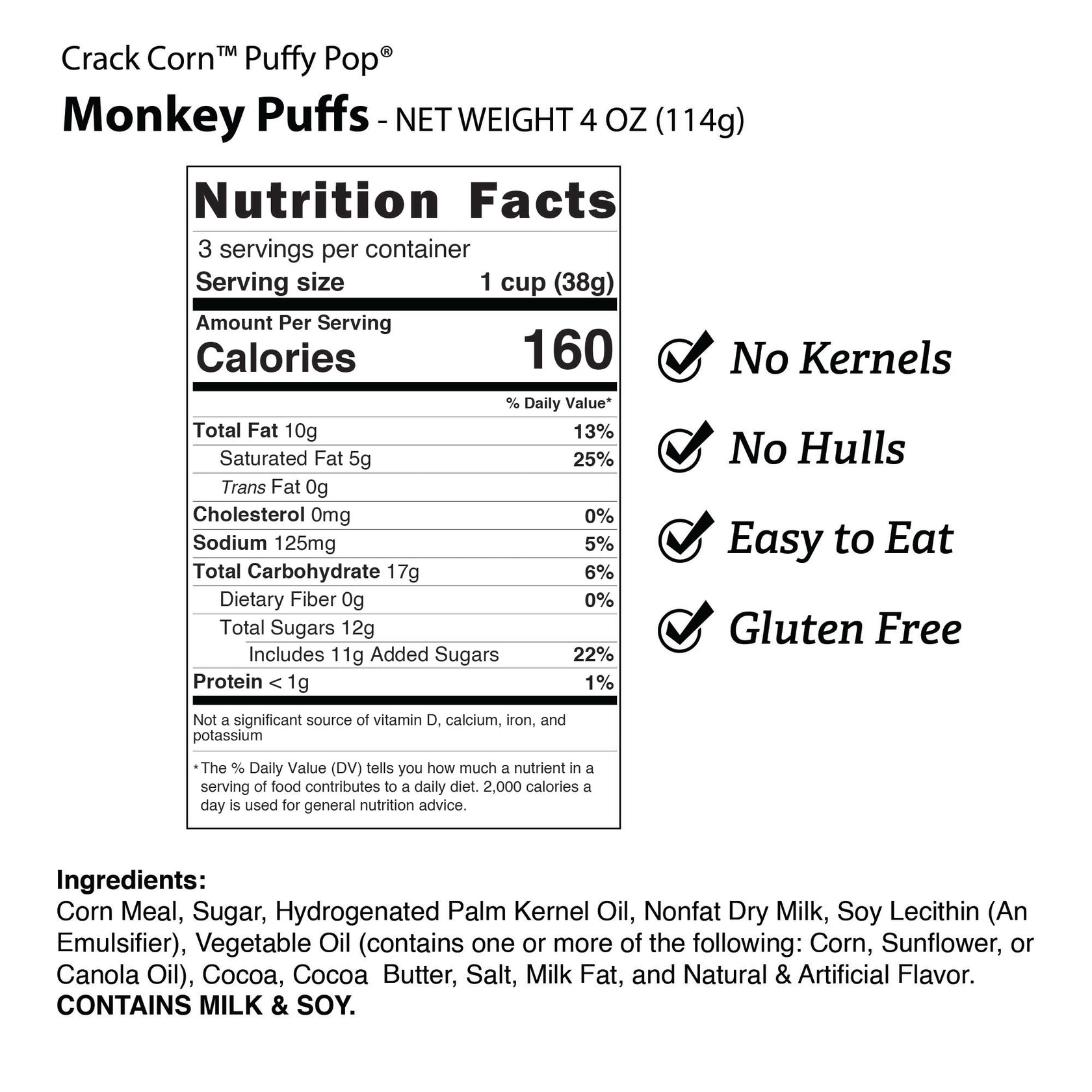 Crack Corn - Monkey Puffs – Crack Corn | Puffy Pop